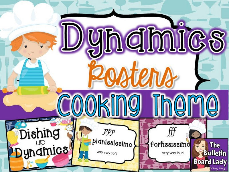 Dynamics Posters - Cooking Theme – The Bulletin Board Lady