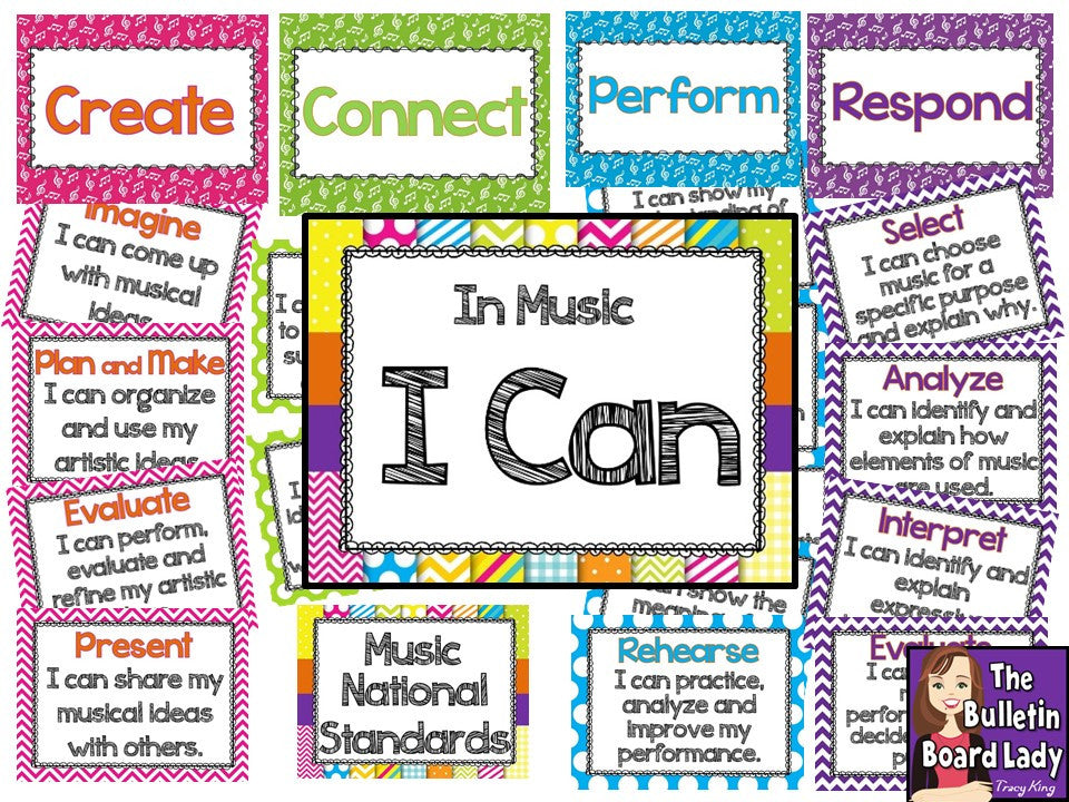 National Music Education Standards – BRIGHTS – The Bulletin Board Lady