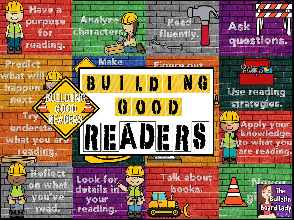 Building Good Readers Bulletin Board – The Bulletin Board Lady