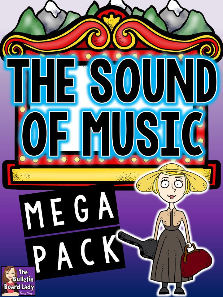 The Sound of Music MEGA Pack – The Bulletin Board Lady