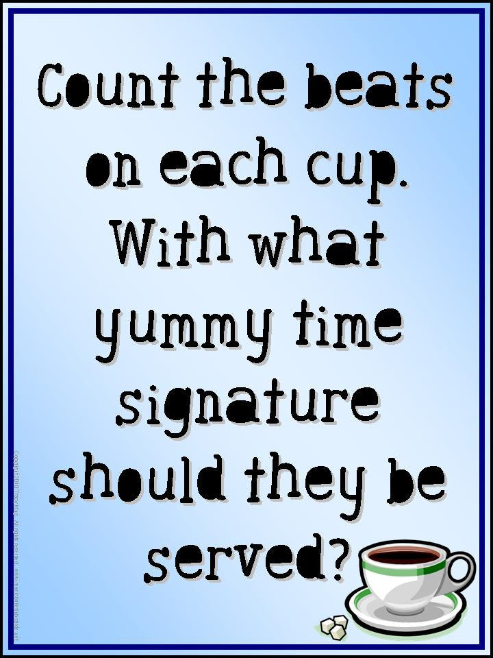 Counting Cups Music Rhythms Bulletin Board Kit – The Bulletin Board Lady