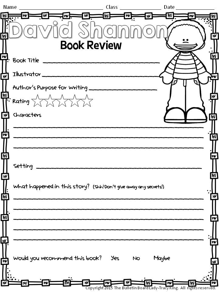 Author of the Month David Shannon – The Bulletin Board Lady