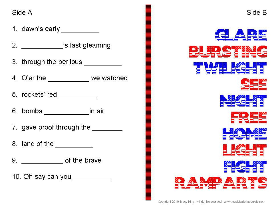 Star Spangled Banner Workstations – The Bulletin Board Lady