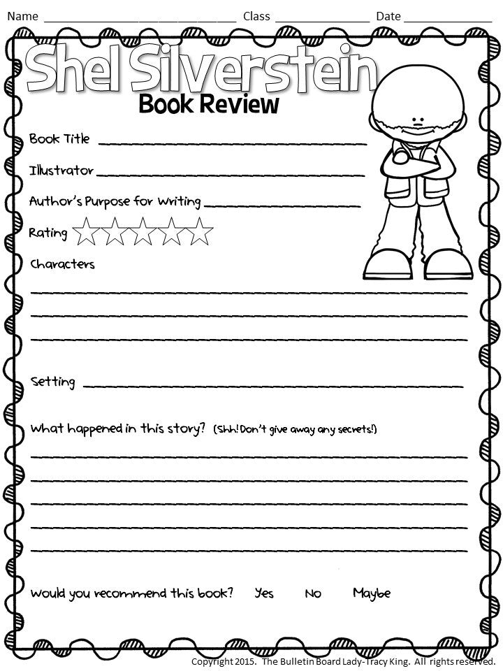 Author of the Month Shel Silverstein – The Bulletin Board Lady