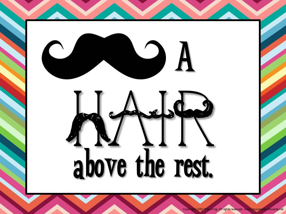 Your Behavior is a Big HAIRY Deal - Mustache Behavior Chart – The ...