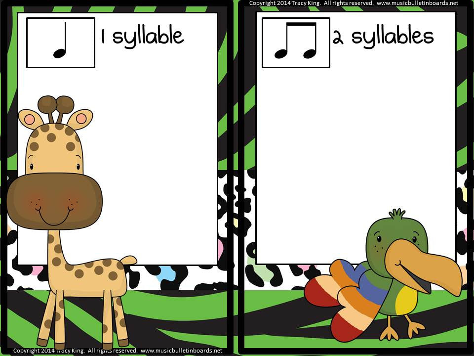 Rap It, Clap It, Music Match It: Jungle Edition – The Bulletin Board Lady