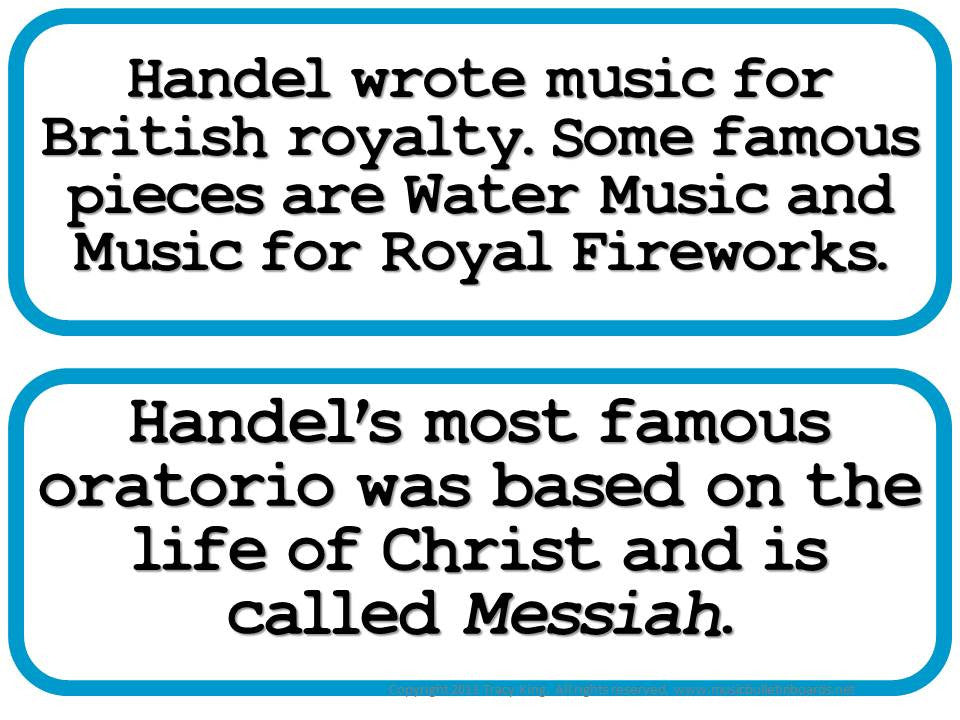 Handel Composer of the Month (August) Bulletin Board – The Bulletin ...