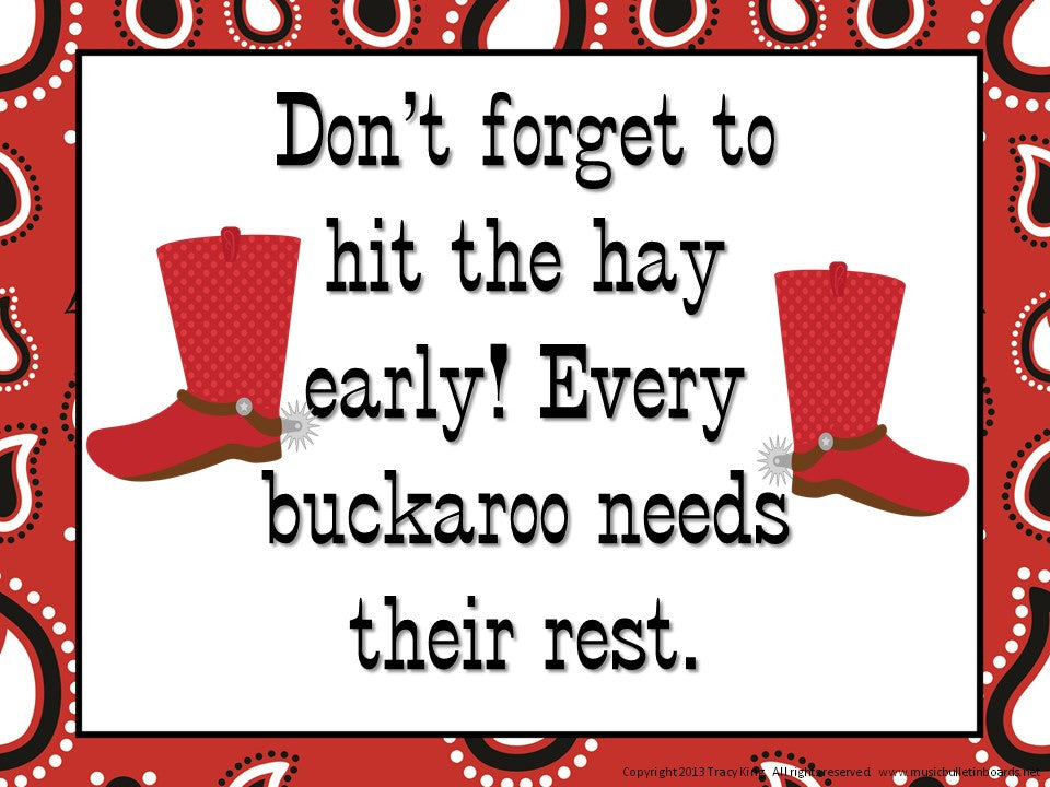 Saddle Up for Success Test Taking Bulletin Board – The Bulletin Board Lady