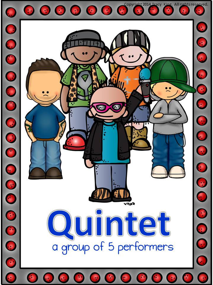 Ensemble Posters - Rock Star Theme – The Bulletin Board Lady