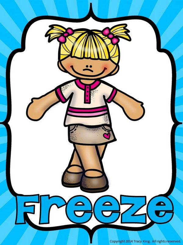 Exercise Freeze Dance and Creative Movement – The Bulletin Board Lady