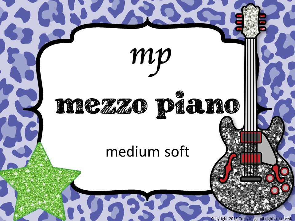 Dynamics Posters – Music Rocks Theme – The Bulletin Board Lady