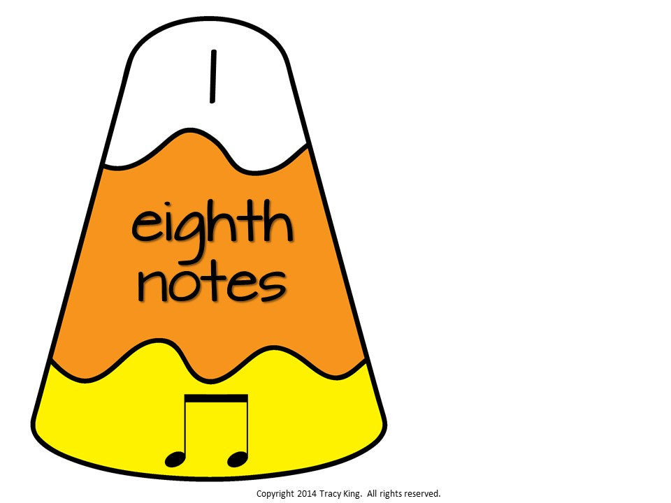 Notes and Rests Candy Corn Puzzles – The Bulletin Board Lady