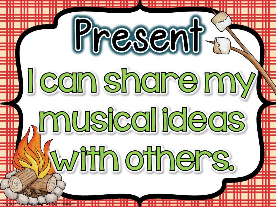 National Music Standards - CAMPING Theme – The Bulletin Board Lady