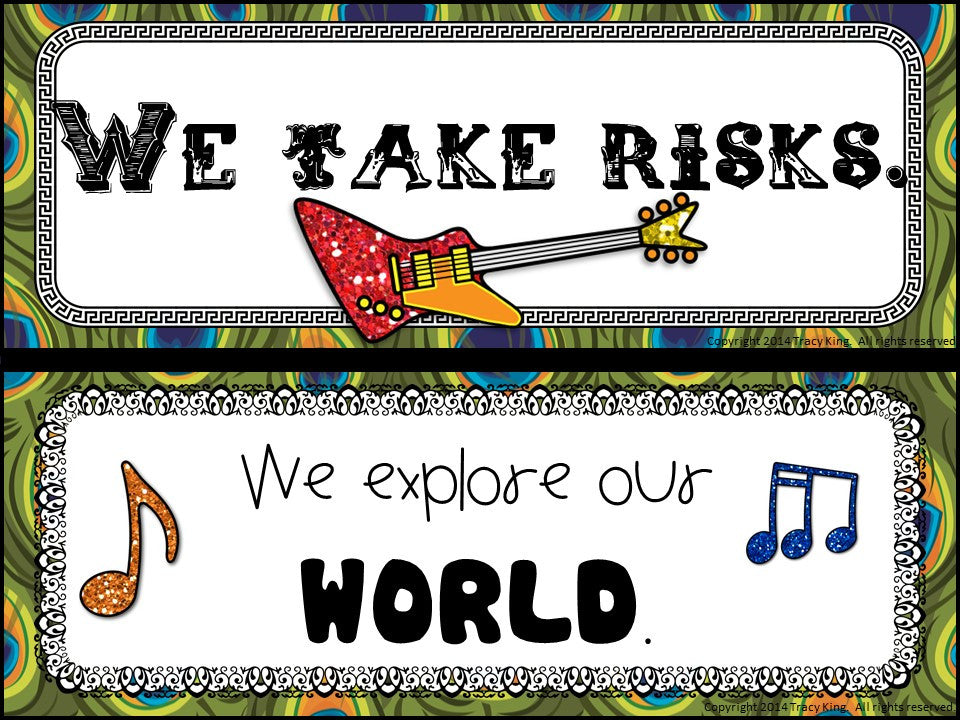 In Our Class We Rock – The Bulletin Board Lady