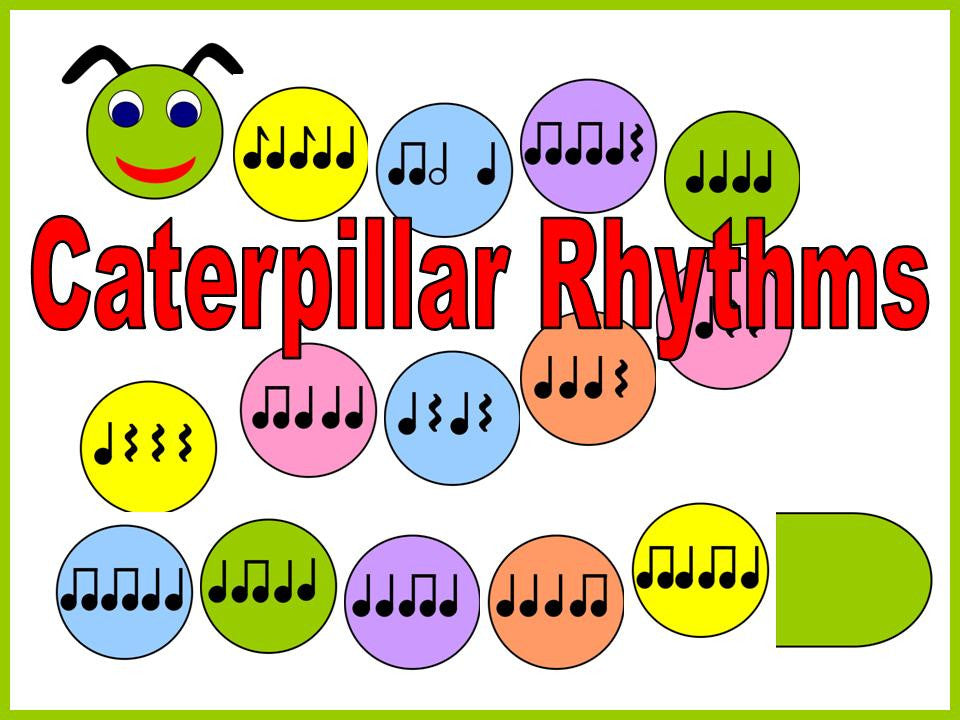 Caterpillar Rhythms Bulletin Board – The Bulletin Board Lady