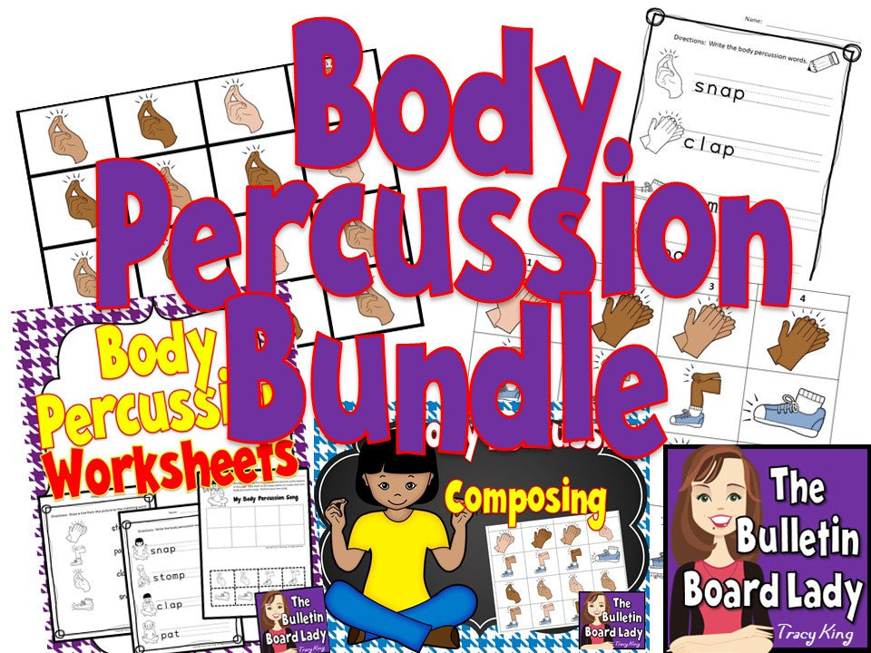 Body Percussion BUNDLE – The Bulletin Board Lady