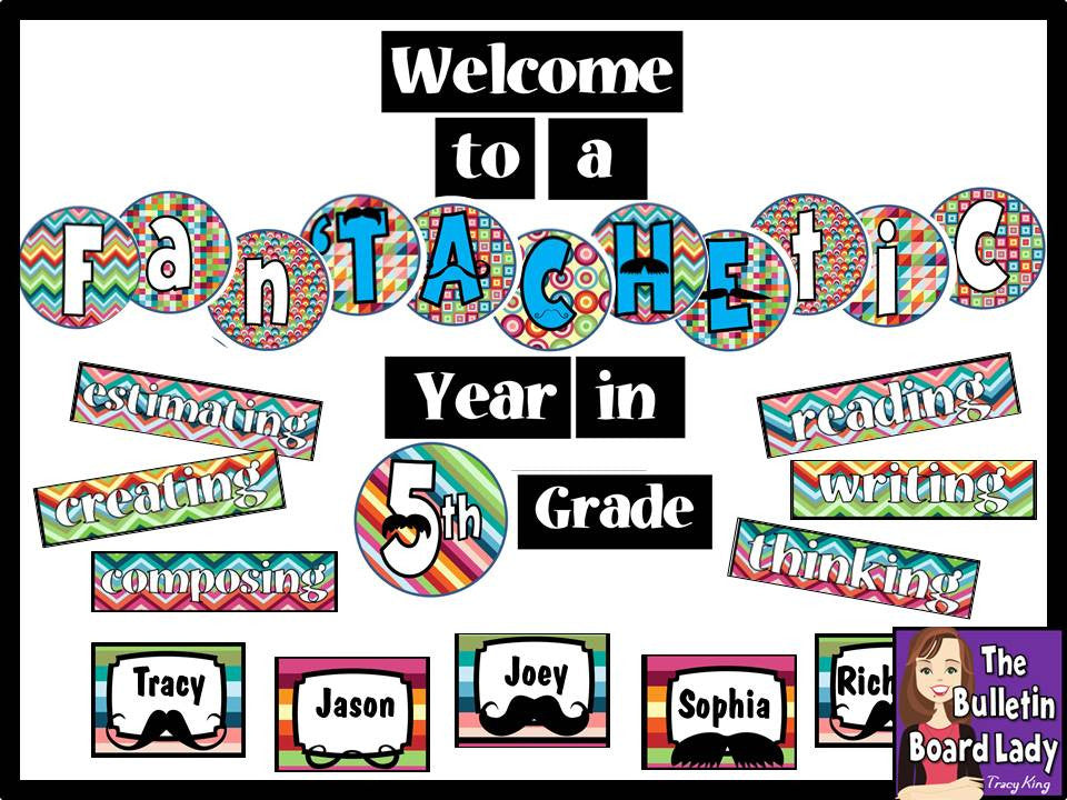 A FanTACHEtic Year - Mustache Bulletin Board – The Bulletin Board Lady