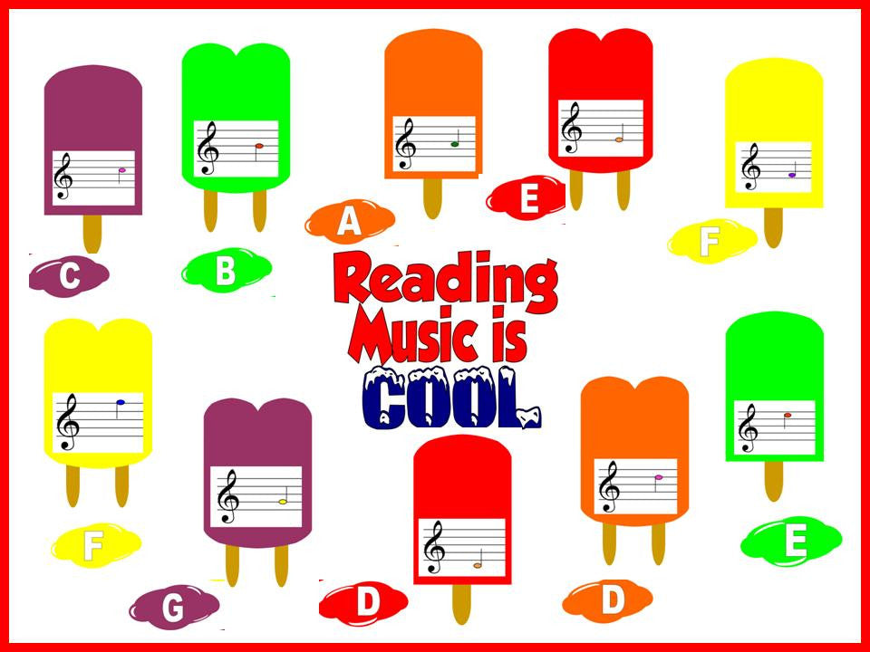 Reading Music is Cool Bulletin Board – The Bulletin Board Lady