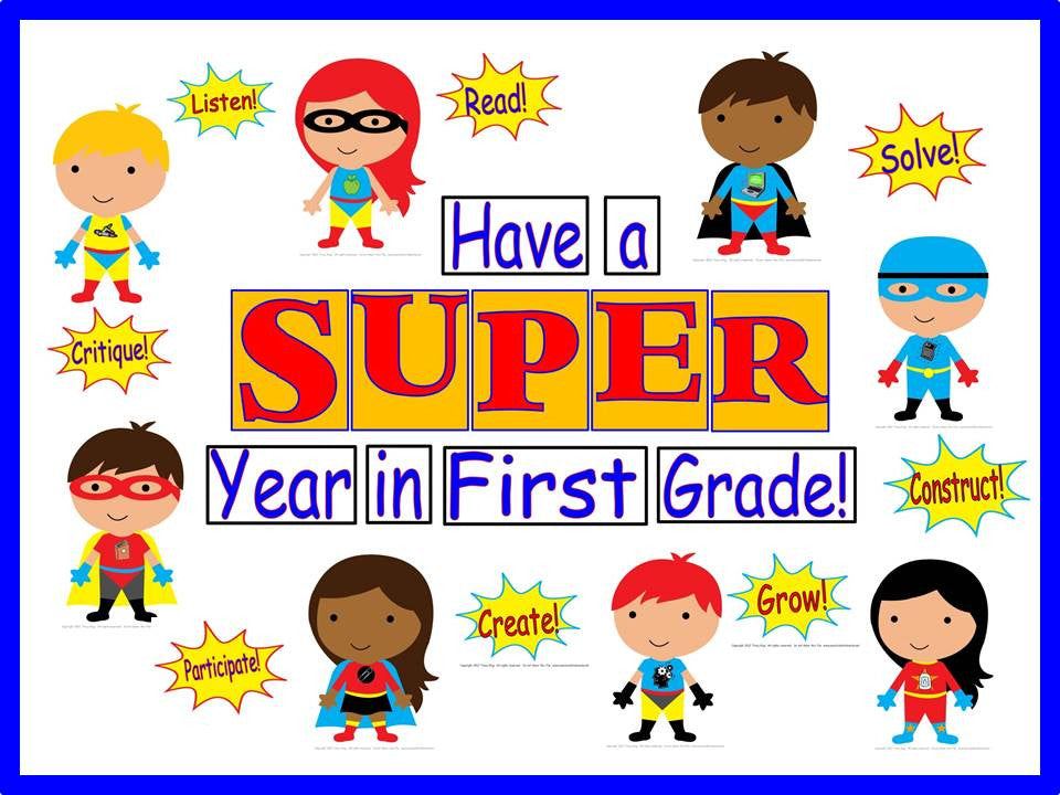 Have a SUPER Year in Any Year Bulletin Board – The Bulletin Board Lady