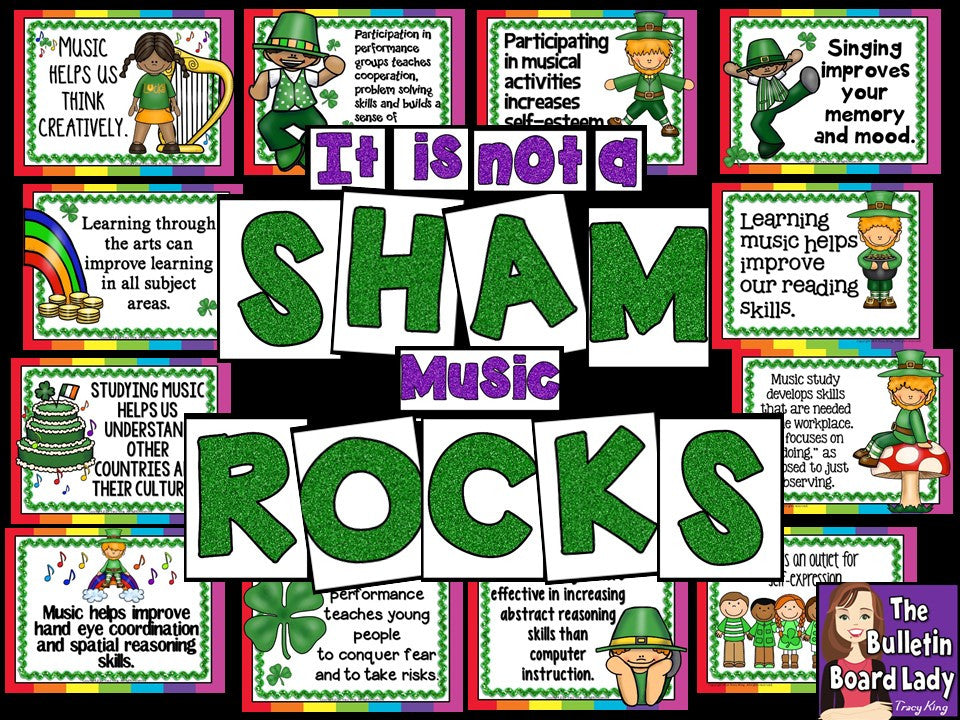 It is not a SHAM. Music ROCKS! Bulletin Board – The Bulletin Board Lady