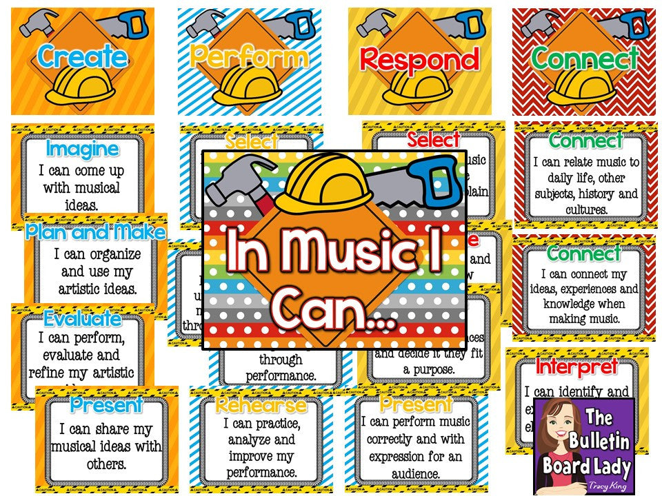 Music National Standards Bulletin Board -Construction Theme – The ...