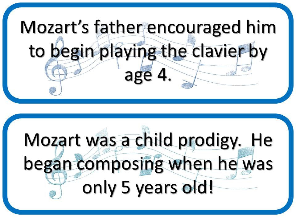 Mozart Composer of the Month (January) Bulletin Board – The Bulletin ...