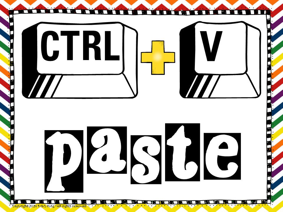 Shortcuts Posters for your Computer Lab or Classroom-PC and Mac – The ...