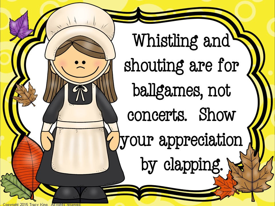 Thankful for Good Audience Behavior Bulletin Board Kit – The Bulletin ...