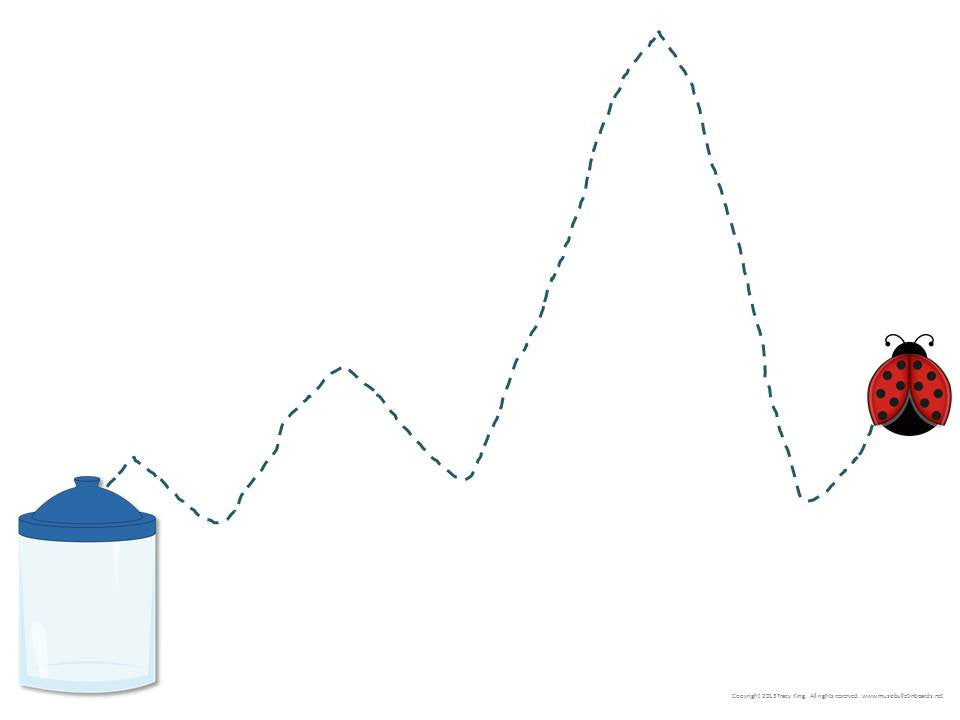 Vocal Exploration/Singing Visual Aids: Ladybugs – The Bulletin Board Lady