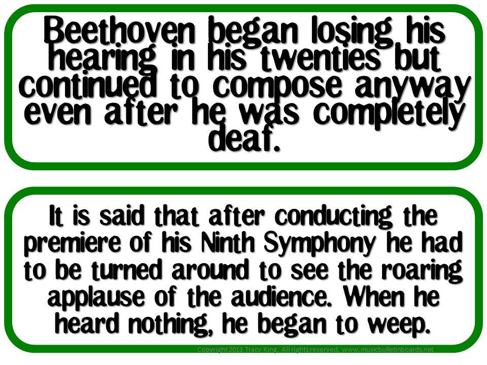 Beethoven Composer of the Month (December) Bulletin Board Kit – The ...