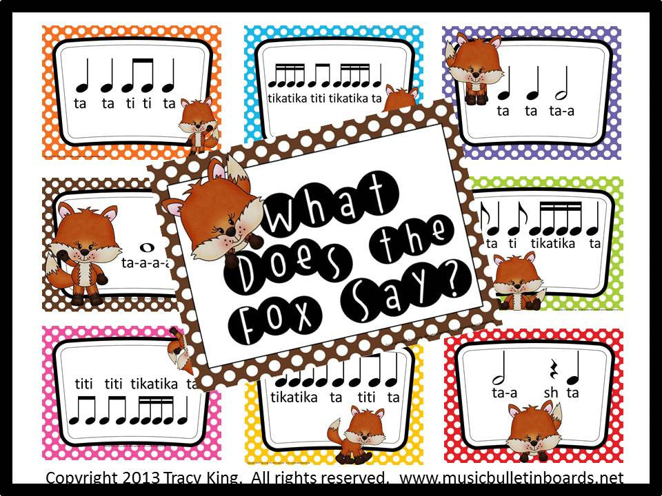 What Does the Fox Say Bulletin Board – The Bulletin Board Lady
