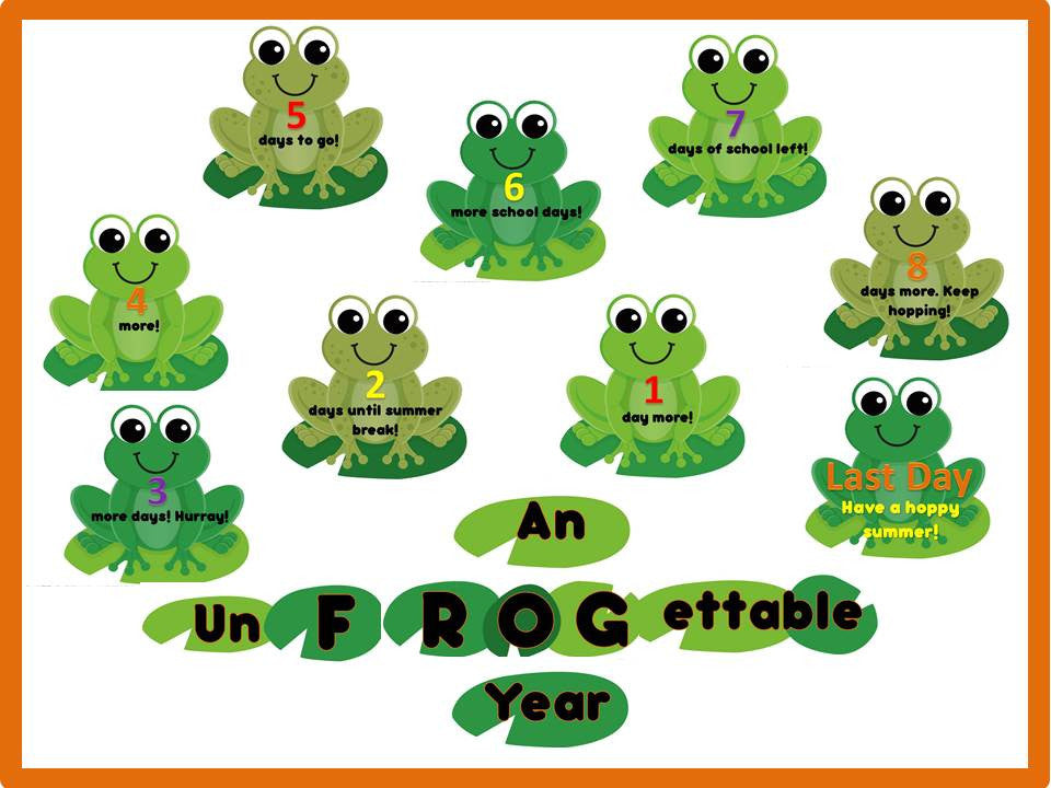 UnFROGettable Year Bulletin Board – The Bulletin Board Lady
